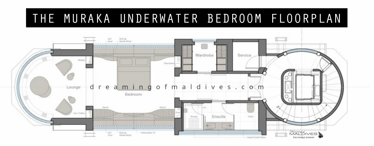 Dreaming of The MURAKA. The Underwater Villa Suite at Conrad Maldives