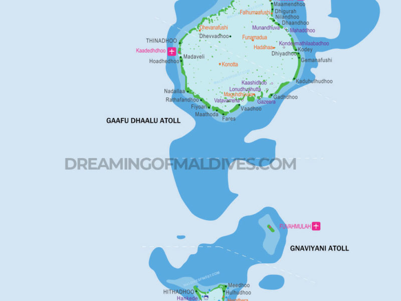 Maldives Islands Map. Locate your favorite Resort on the Map