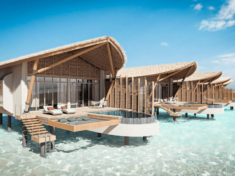 Which hotel did the Kardashians stay in Maldives?