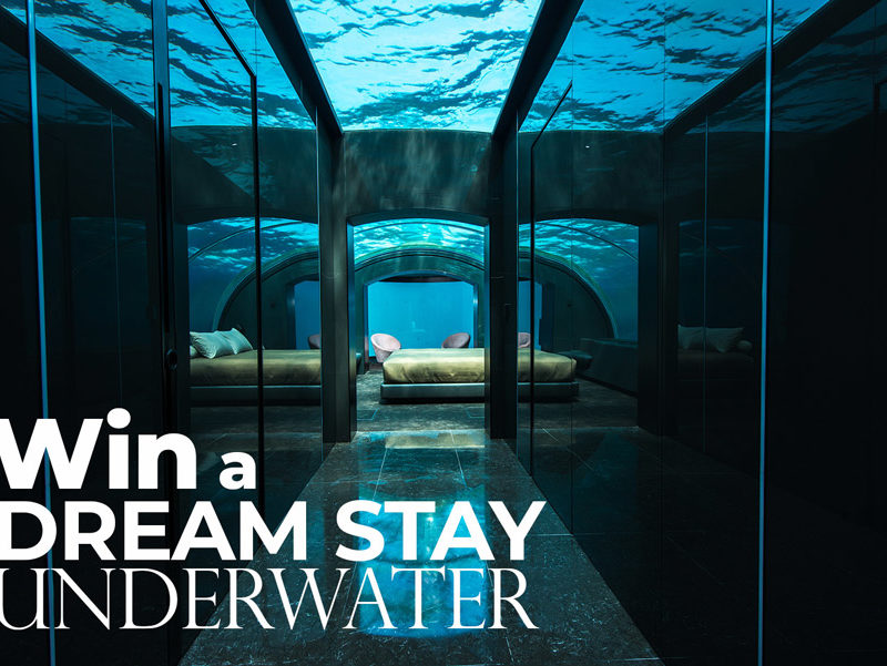 Dreaming of The MURAKA. The Underwater Villa Suite at Conrad Maldives